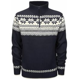 Brandit Strickjacke / Cardigan "Norwegian Troyer" in Blau | Gr.: L