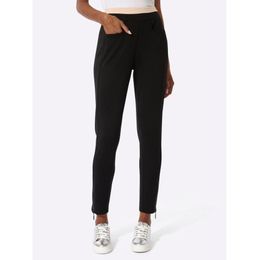 CR&Eacute;ATION L creation L Modal-Mix-Jersey-Hose in schwarz | Gr.: 38