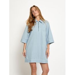 Minus Dress in Light denim Strip. | Gr.: 40