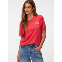 V&eacute;ro Moda Vero Moda Damen Kurzarmshirt &raquo;VMHEIDI PAULINA SS TOP BOX JRS&laquo; Baumwolle, regular fit M
