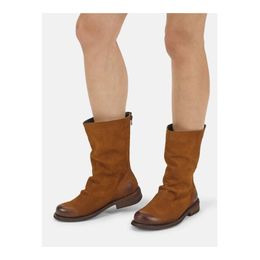 Felmini Wide Fit Stiefelette GREDO in Cognac | Gr.: 40