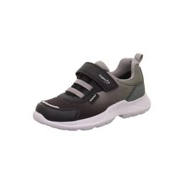 Superfit Sneaker RUSH in Schwarz/Gr&uuml;n | Gr.: 25