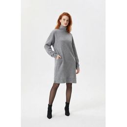 NO MATTER WHAT Kleid in Graue Melange | Gr.: M