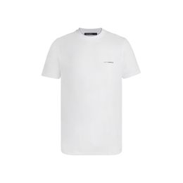 K by KARL LAGERFELD Karl Lagerfeld T-Shirt Herren Gr&ouml;&szlig;e L silbergrau / wei&szlig;