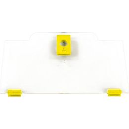 Sch&auml;fer Shop Sch&auml;fer Shop Pure Cover hoch f&uuml;r Eurobox Serie Economy 400 x 300 mit offener Front, Kunststoff, gelb