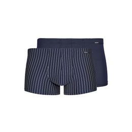 Skiny Herren Slip &raquo;Micro Multipack&laquo; klassisch, elastisch, bequem, feuchtigkeitsregulierend, schmaler Gummi blau XXL