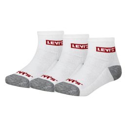 Levi's Kids Herren Levi's Kids Kurzsocken &raquo;LHN BOX TAB LOW CUT 6PK MarkeL&laquo; Packung, 6 Paar tlg. UNISEX wei&szlig; 4 (23,5/26,5)