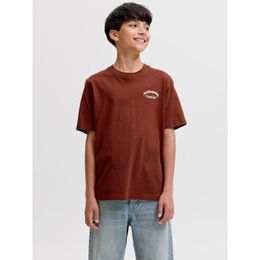 Jack & Jones Jack & Jones Junior Jungen Rundhalsshirt &raquo;JJEBRANDES BACKP RELAXED TEE SS SN JNR&laquo; Baumwolle, relaxed fit 152