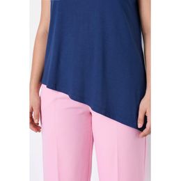 MIAMODA Shirt in dunkelblau | Gr.: 44
