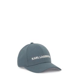 K by KARL LAGERFELD Karl Lagerfeld Cap 'Essential' Herren Gr&ouml;&szlig;e 55/60 taubenblau / wei&szlig;