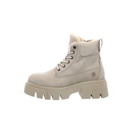 Apple of Eden Schn&uuml;rboots in Beige | Gr.: 41