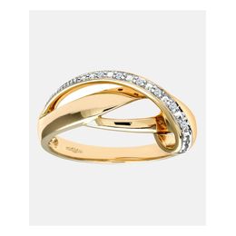 Diamant L'&eacute;ternel Ring aus 375 Gelbgold mit Diamant | Gr.: 52