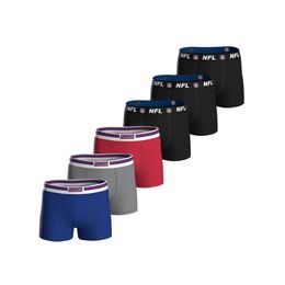NFL Boxershort 6er Pack in New York Giants/Schwarz | Gr.: XL