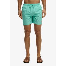 Superdry Herren Badeshorts &raquo;ESSENTIAL 16 SWIM SHORT&laquo; Kunstfaser, relaxed fit gr&uuml;n XXL, N-Gr