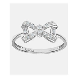Diamant L'&eacute;ternel Ring aus 375 Wei&szlig;gold mit Diamant | Gr.: 49