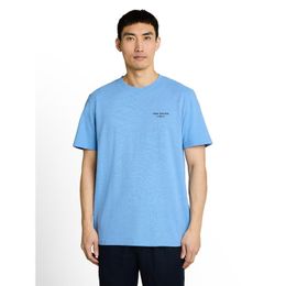 Tom Tailor Herren Tom Tailor Kurzarmshirt Sommershirt mit kleinem Logo-Print M