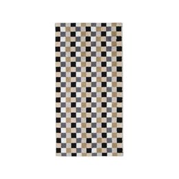 Caw&ouml; Caw&ouml; Handt&uuml;cher Lifestyle Karo 7047 kiesel - 37 in kiesel - 37 | Gr.: 50 x 100 cm