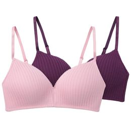 Gina Benotti 2 Damen Soft-BHs mit feiner Struktur