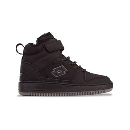Lotto Kinder Sneaker "Prehna Fur K" in Schwarz | Gr.: 28