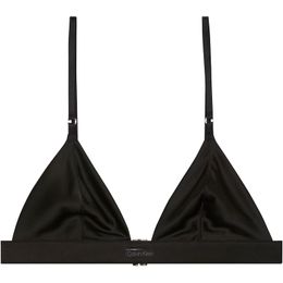 Calvin Klein Underwear Damen Triangel-BH K&ouml;rpernahe Passform mit elastischem Bund schwarz L (40), N-Gr