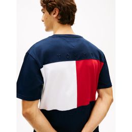 Tommy Hilfiger Herren T-Shirt &raquo;FLAG&laquo; Regular fit mit Rundhalsausschnitt bunt L