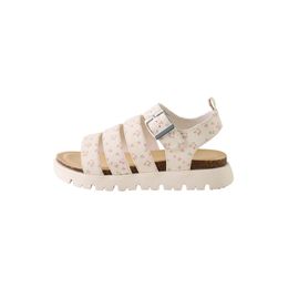 next Sandale M&auml;dchen Gr&ouml;&szlig;e 39 gr&uuml;n / rosa / offwhite
