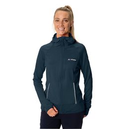 Vaude Damen Vaude Fleecejacke &raquo;WOMEN'S TEKOA FLEECE JACKET II&laquo; mit Kapuze mit Kapuze, taillenbedeckte L&auml;nge blau 40