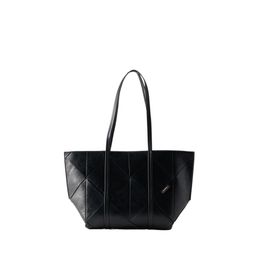 Calvin Klein Shopper 'Woven Emblem Tote' Damen Gr&ouml;&szlig;e One Size schwarz