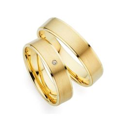 Phoenix Ph&ouml;nix Unisex Trauring &raquo;Schmuck Geschenk Gold 333 Trauring Ehering LIEBE versch. Varianten&laquo; Made in Germany, wahlweise mit oder ohne Brillant gold 54,