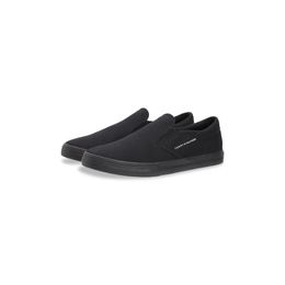 Tommy Hilfiger Herren Slip-On Sneaker &raquo;VULC CORE SLIP ON&laquo; Freizeitschuh, Halbschuh, Slipper mit seitlichem Logoschriftzug schwarz 40