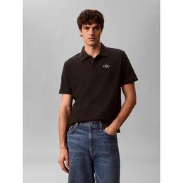 Calvin Klein Jeans Herren Poloshirt &raquo;EASY MONOLOGO CASUAL PIQUE&laquo; Regular fit mit Polokragen S