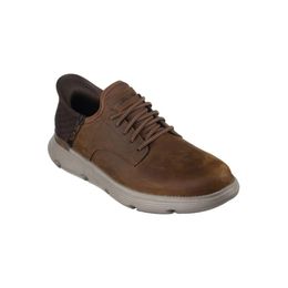 Skechers Sneakers Low GARZA-GERVIN in braun | Gr.: 47.5