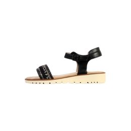Divine Factory Sandalen mit Riemchen Schwarz | Gr.: 38