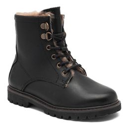 bisgaard M&auml;dchen Winterboots &raquo;maia lamb&laquo; Boots mit Lammfell, Gr&ouml;&szlig;enschablone zum Download schwarz 32