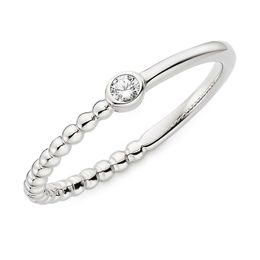 Aniston Jewelry & Watches Damen Aniston JEWELRY & WATCHES Fingerring &raquo;Schmuck Geschenk Silbering&laquo; mit Zirkonia (synth.) 58, Silber 925 (Sterlingsilber