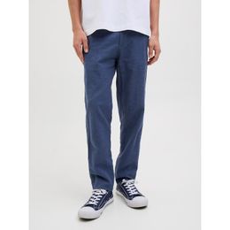 Jack & Jones Jack & Jones Herren Chinohose &raquo;JPSTACE SUMMER CHINO PANT SN&laquo; mit Rei&szlig;verschluss blau 28, L&auml;nge 32