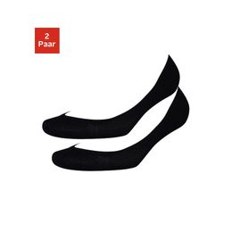 Vivance Damen F&uuml;&szlig;linge &raquo;Ultra Low Cut F&uuml;&szlig;linge Unsichtbare Socken mit Pad f&uuml;r High Heels&laquo; Set, 2 Stk. tlg. mit Ballenpolster f&uuml;r Loafer, Ballerina 