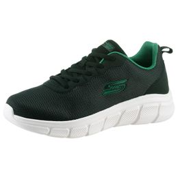 Skechers Herren Sneaker &raquo;Bobs Sport B Flex &ndash; Chill Edge&laquo; , Chunky Sneaker, Schn&uuml;rschuhe in veganer Verarbeitung schwarz 45
