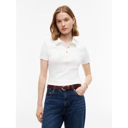 Tommy Hilfiger Damen Poloshirt &raquo;GOLD BUTTON REG S/S POLO&laquo; Baumwolle S (36/38)