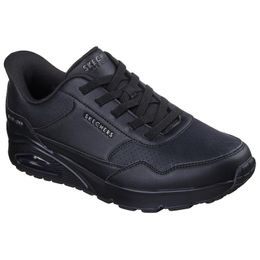 Skechers Herren Slip-On Sneaker &raquo;UNO-BANKSIA LUXE&laquo; Keilsneaker, Sneaker mit Luftkissen schwarz 46
