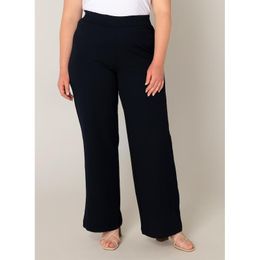 Base Level Curvy Damen Treggings &raquo;Arah&laquo; Gro&szlig;e Gr&ouml;&szlig;en blau 50, L&auml;nge 32