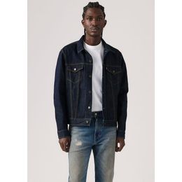 Levi's Levi's Herren Jeansjacke &raquo;VINTAGE FIT TRUCKER JKT&laquo; ohne Kapuze mit Knopfleiste blau S