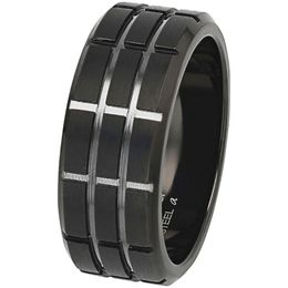 s.Oliver Herren s.Oliver Fingerring &raquo;2038878/-79/-80/-81&laquo; grau 62, Edelstahl, 9mm