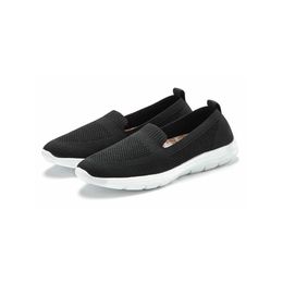 Lascana Slipper in schwarz | Gr.: 39