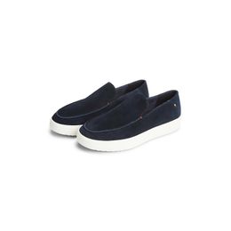Tommy Hilfiger Herren Slipper &raquo;MODERN LIGHT SUEDE LOAFER&laquo; Schlupfschuh, Flat mit typischer Mokassinnaht 41