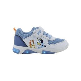 Sneaker mit Bluey und Bingo Motiv, in Blau - Leuchtende Sohle | Gr.: 30