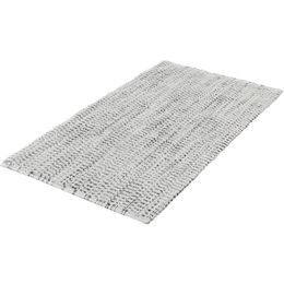 Kleine Wolke Badematte &raquo;Sway, Badvorleger, Badezimmer Teppich&laquo; H&ouml;he 10 mm rutschhemmend beschichtet fu&szlig;bodenheizungsgeeignet Badteppich, Uni Farben mit Melange 