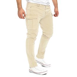 Yazubi Cargohose Jayden in Beige | Gr.: W31/L32