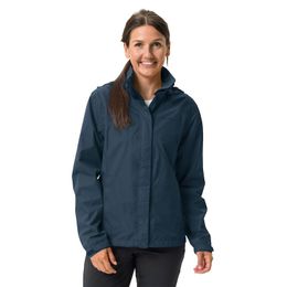 Vaude Damen Vaude Fahrradjacke &raquo;Women's Escape Bike Light Jacket&laquo; mit Kapuze f&uuml;r Radsport, Wandern und Nordic Walking, wasserabweisend, winddicht blau