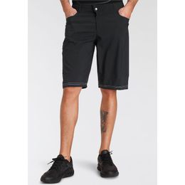 Vaude Herren Vaude Fahrradhose &raquo;LEDRO&laquo; sportlicher Stil, f&uuml;r Radsport, schnell trocknend schwarz S, N-Gr